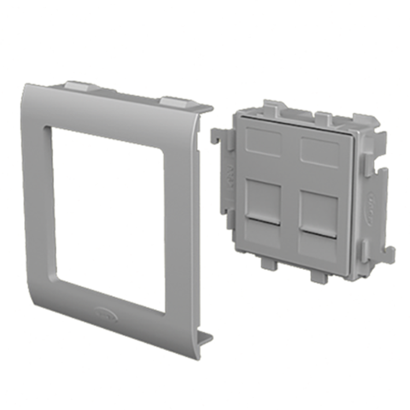 Adapters for 2 RJ45 connectors